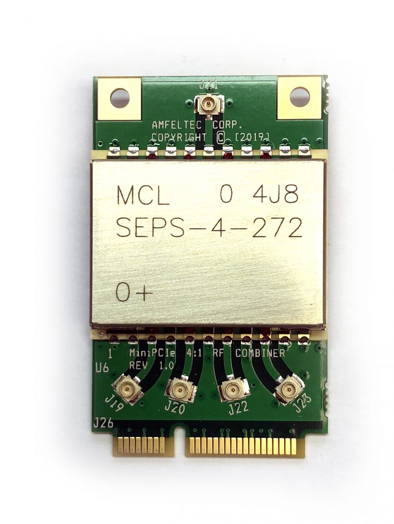 MiniPCI Express 4-way RF Combiner