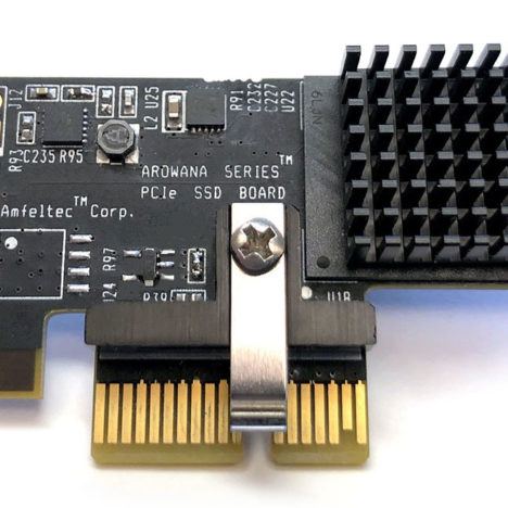x1 PCI Express Gen 3 Industrial SSD board