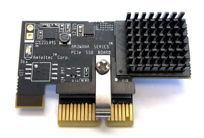 x1 PCI Express Gen 3 Industrial SSD board