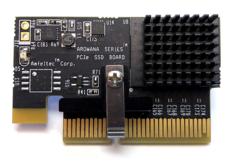 x4 PCI Express Gen 3 Industrial SSD board